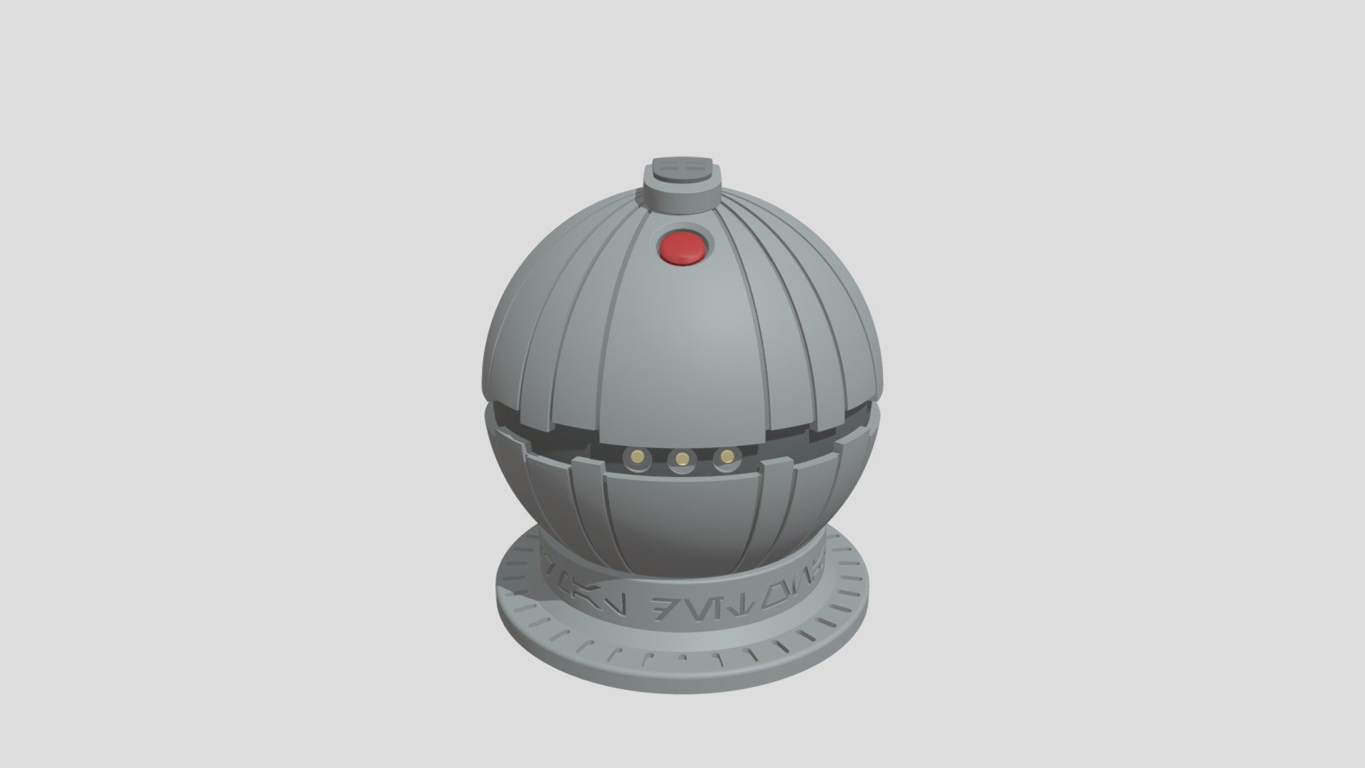 Thermal Detonator - 3D model by Karol_ajoj [865c98b] - Sketchfab