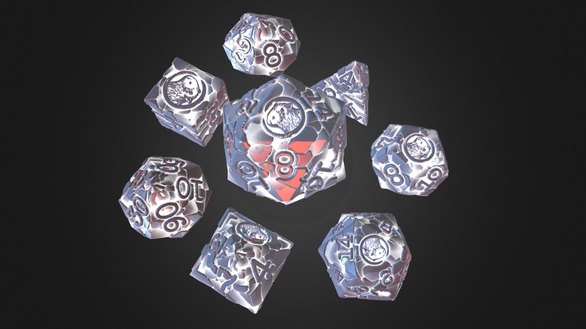 Capygon Dice - Stones - 3D model by Felipe Carim (Capygon) (@BokuNC ...