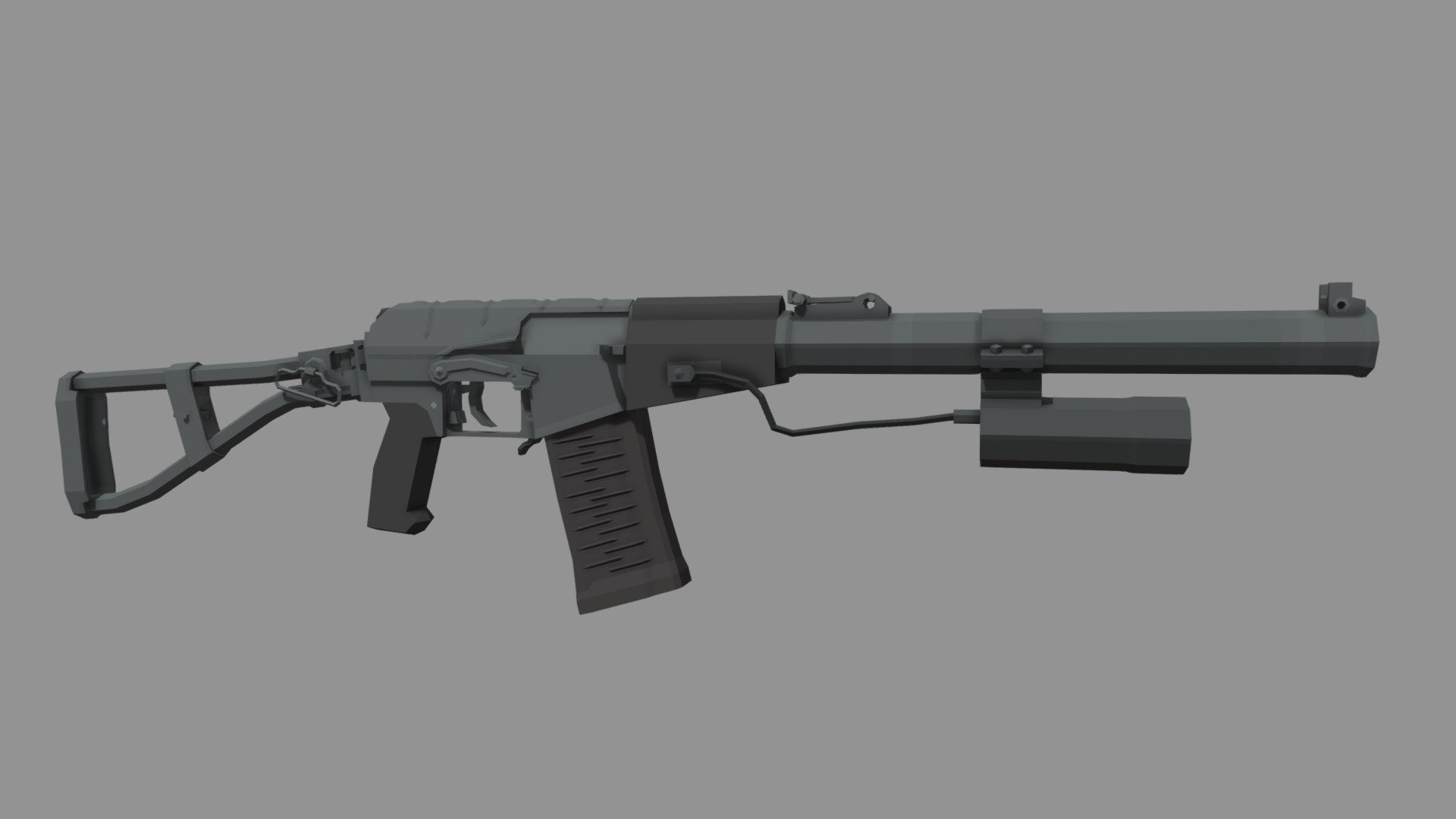 Low-poly AS Val - Download Free 3D model by veightyfive [865daad ...