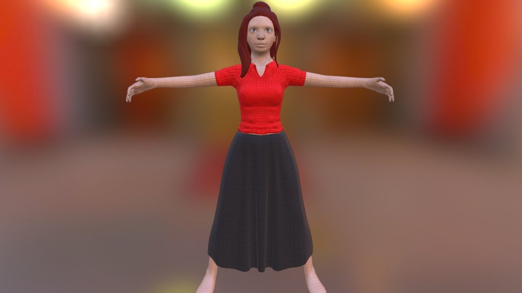 Female - 3D model by ngolben [865fba7] - Sketchfab