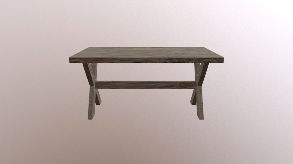 Table - 3D model by maddisonryder [866135e] - Sketchfab