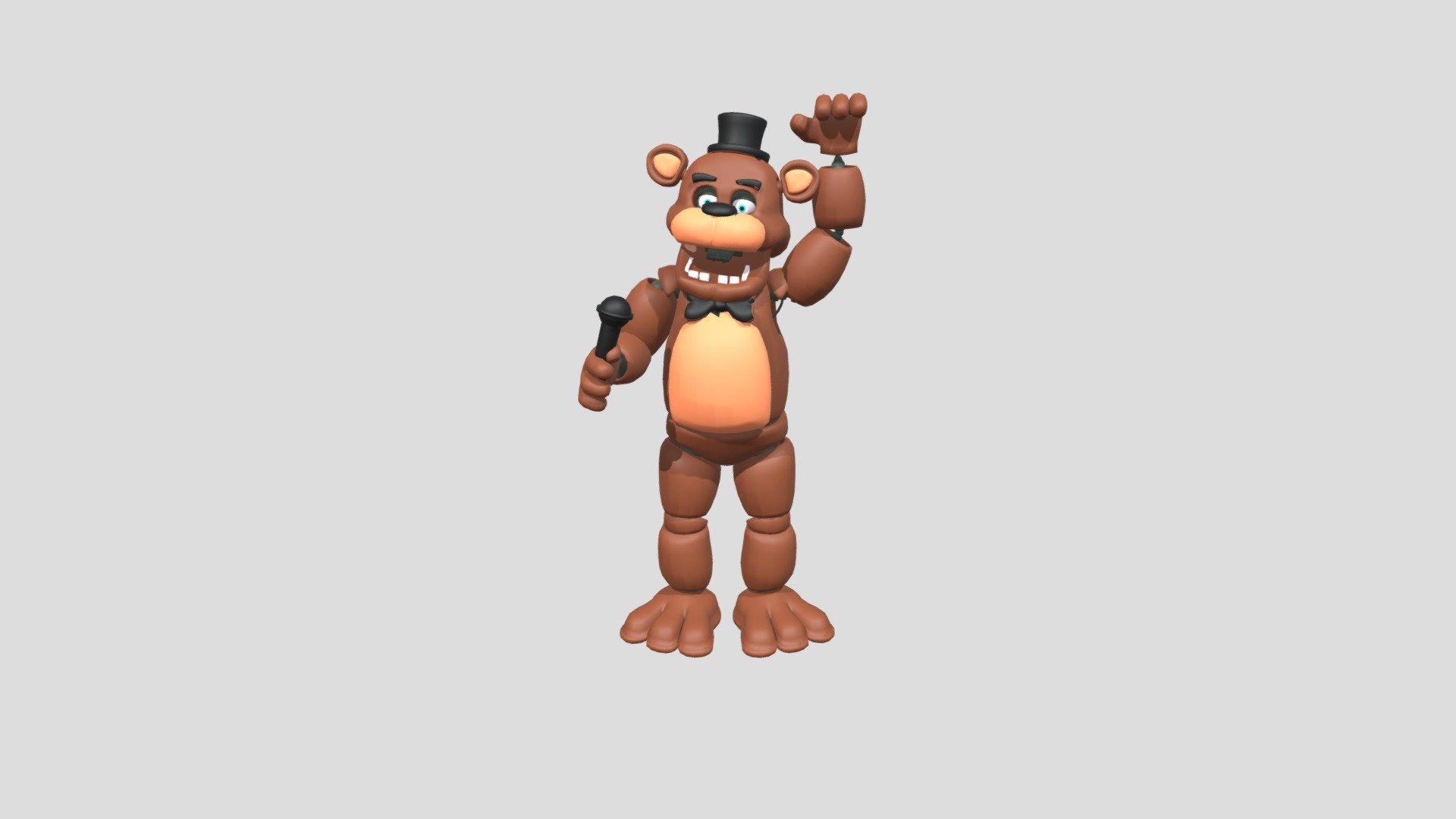 Freddy - Download Free 3D model by Tankman (@emirtaha) [86620bb ...
