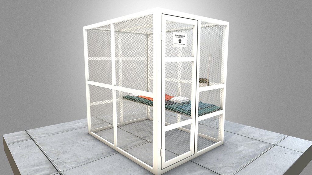 Tomasz Bajer, “Minimalism of Guantanamo” - 3D model by Virtual Museums ...