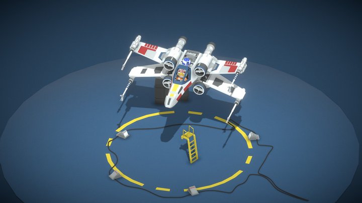 X-wing 3D models - Sketchfab