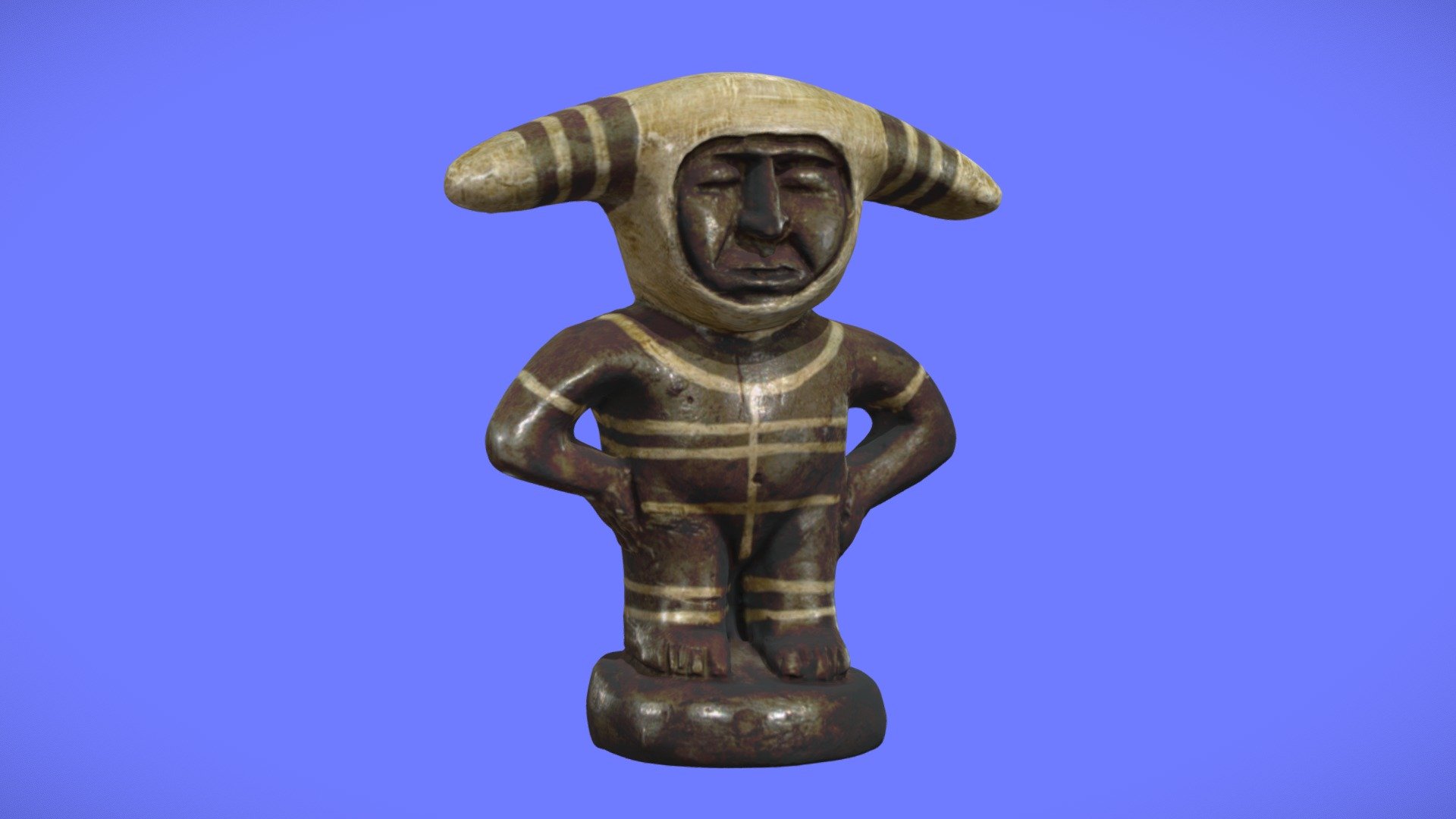 Small Chilene Statue - 3D SCAN - Buy Royalty Free 3D model by ...
