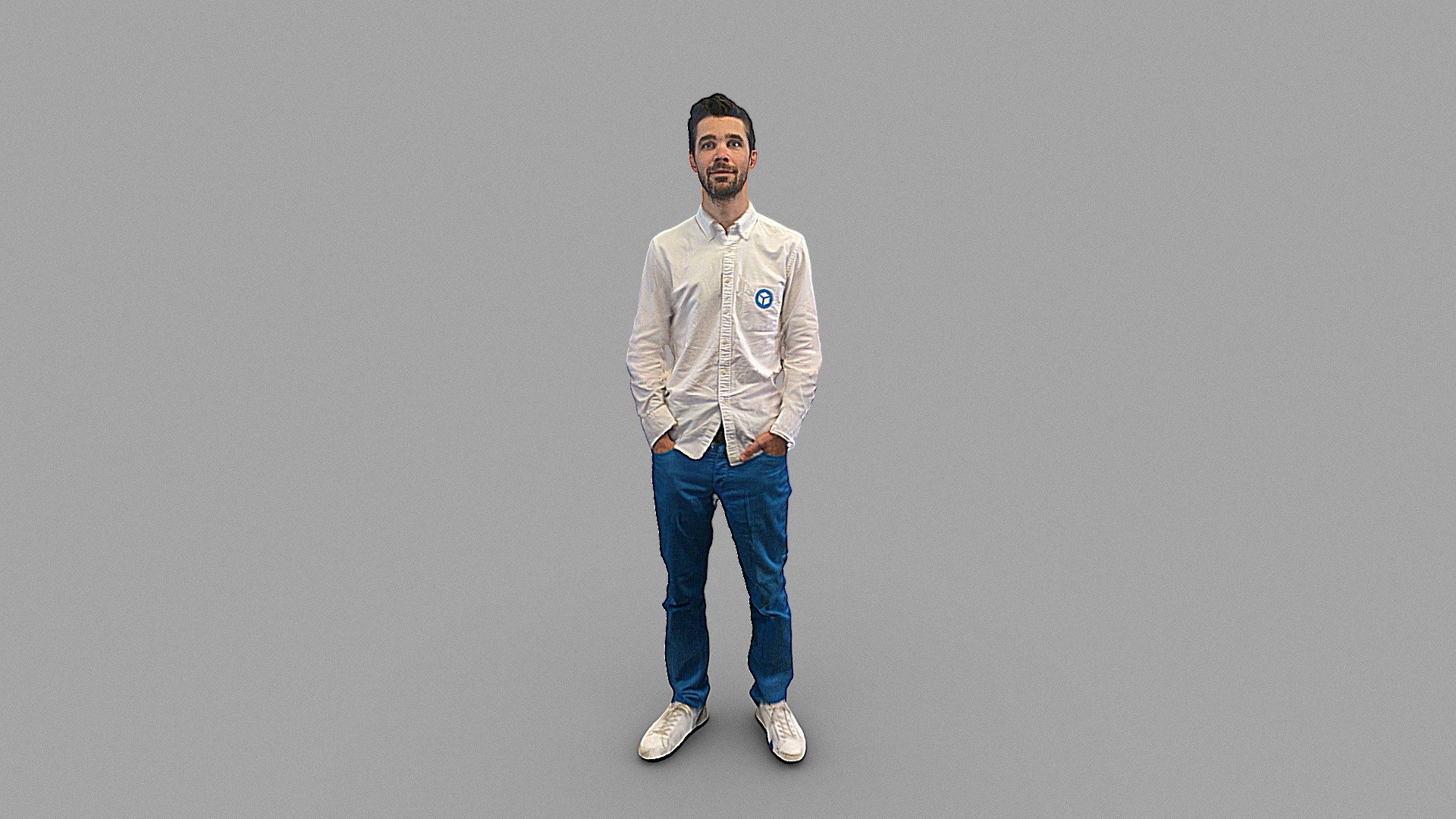 Alban Sketchfab Blue Pants - 3D model by 3D selfie (@3dselfie) [8662be7 ...