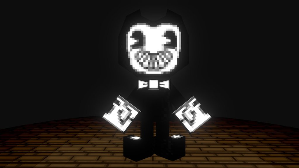 (VR) Low Poly Bendy - Bendy And The Ink Machine - 3D model by Jackj106 ...