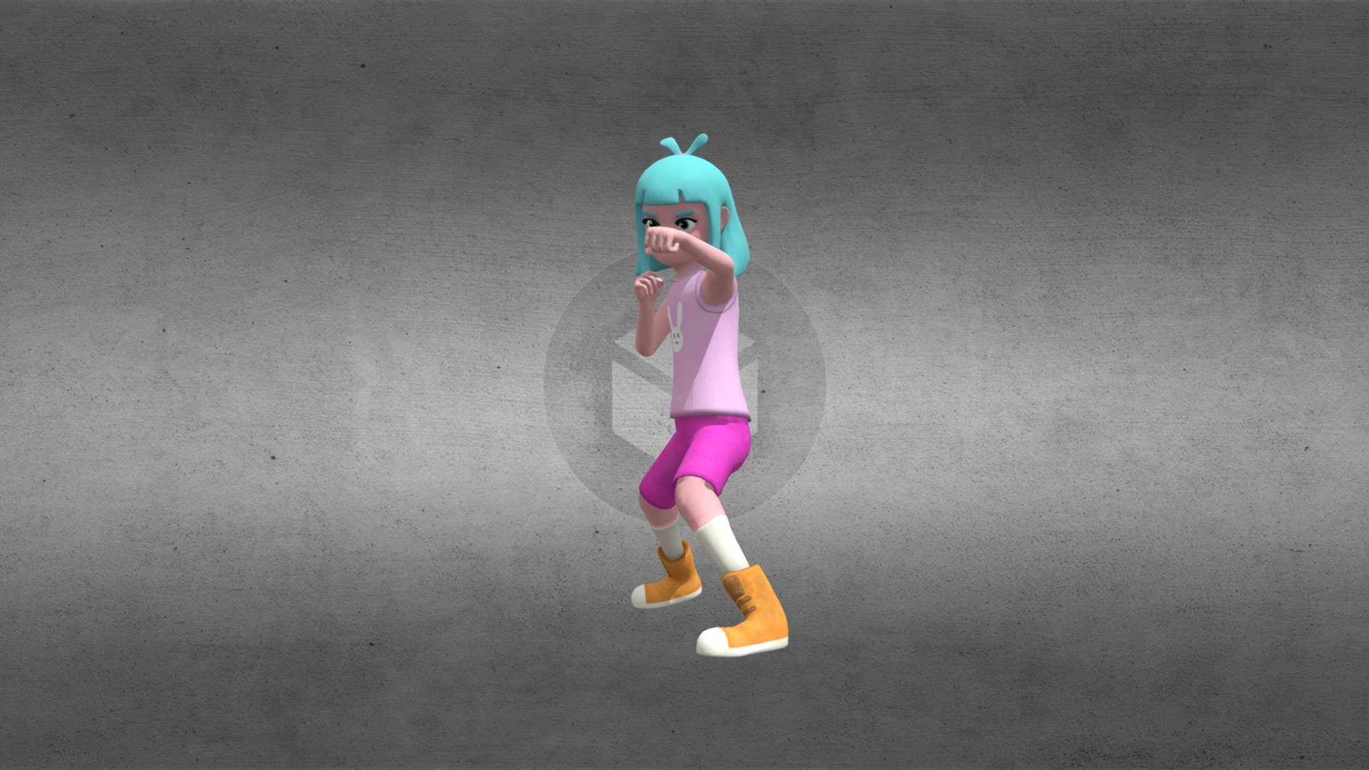 644230048_ Amy_ Boxing - Download Free 3D model by pp555678 [8666ac7 ...