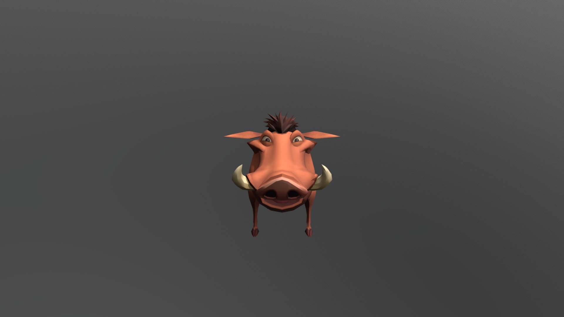 Pumbaa - 3D model by badanon1 [8666da4] - Sketchfab