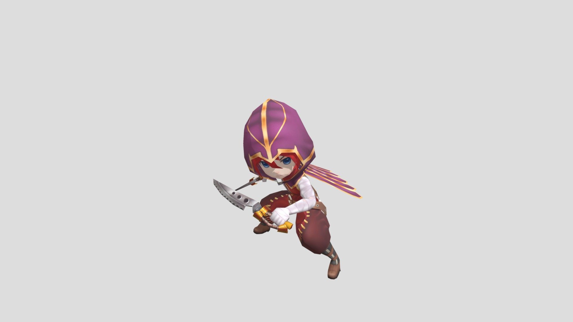 Casual RPG Character - 6 Bardo - 3D model by cutisbest [8667ad6 ...