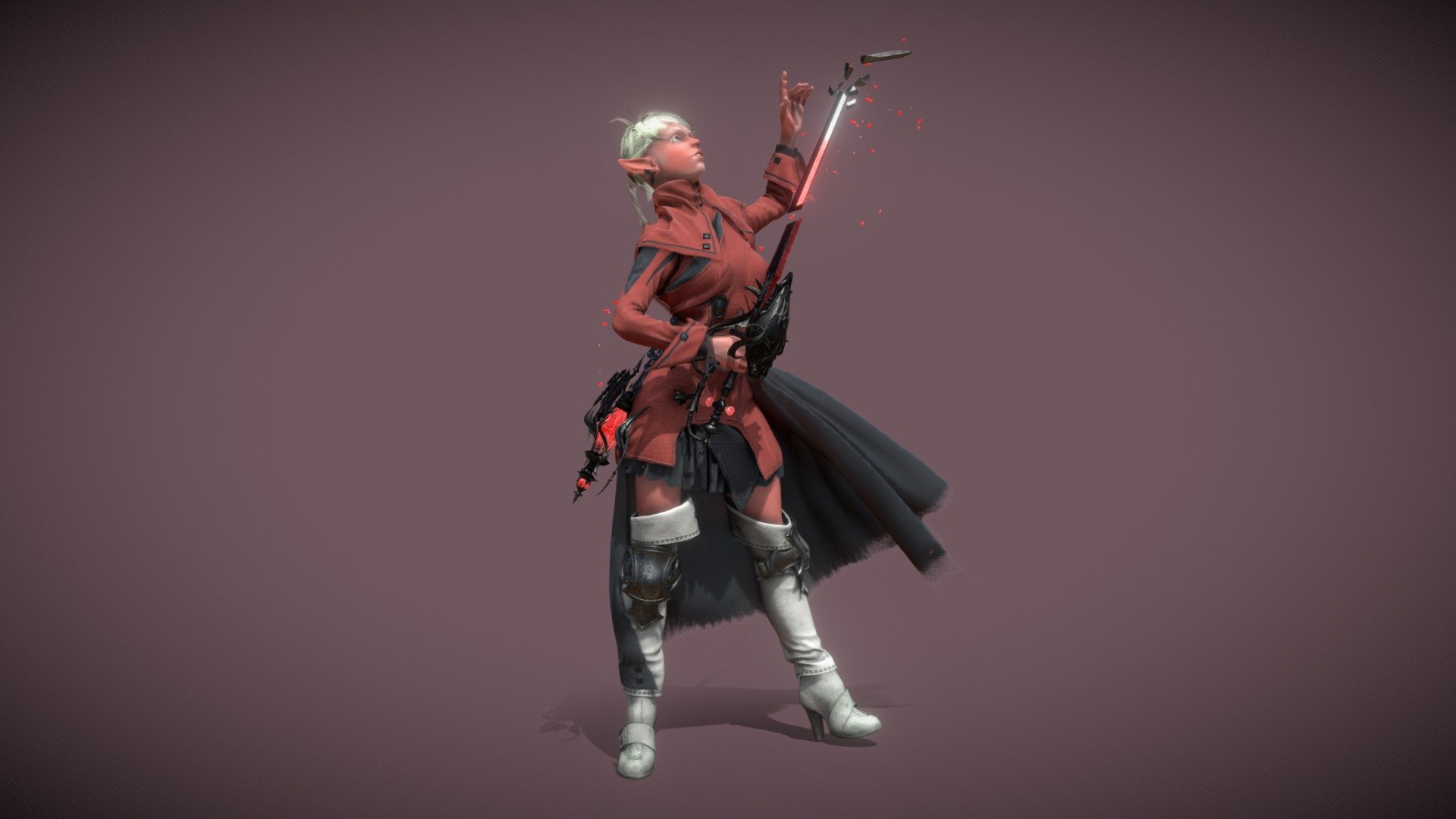 Alisaie FFXIV - 3D model by Aronelius (@stefanicemanuel) [8669ac1 ...
