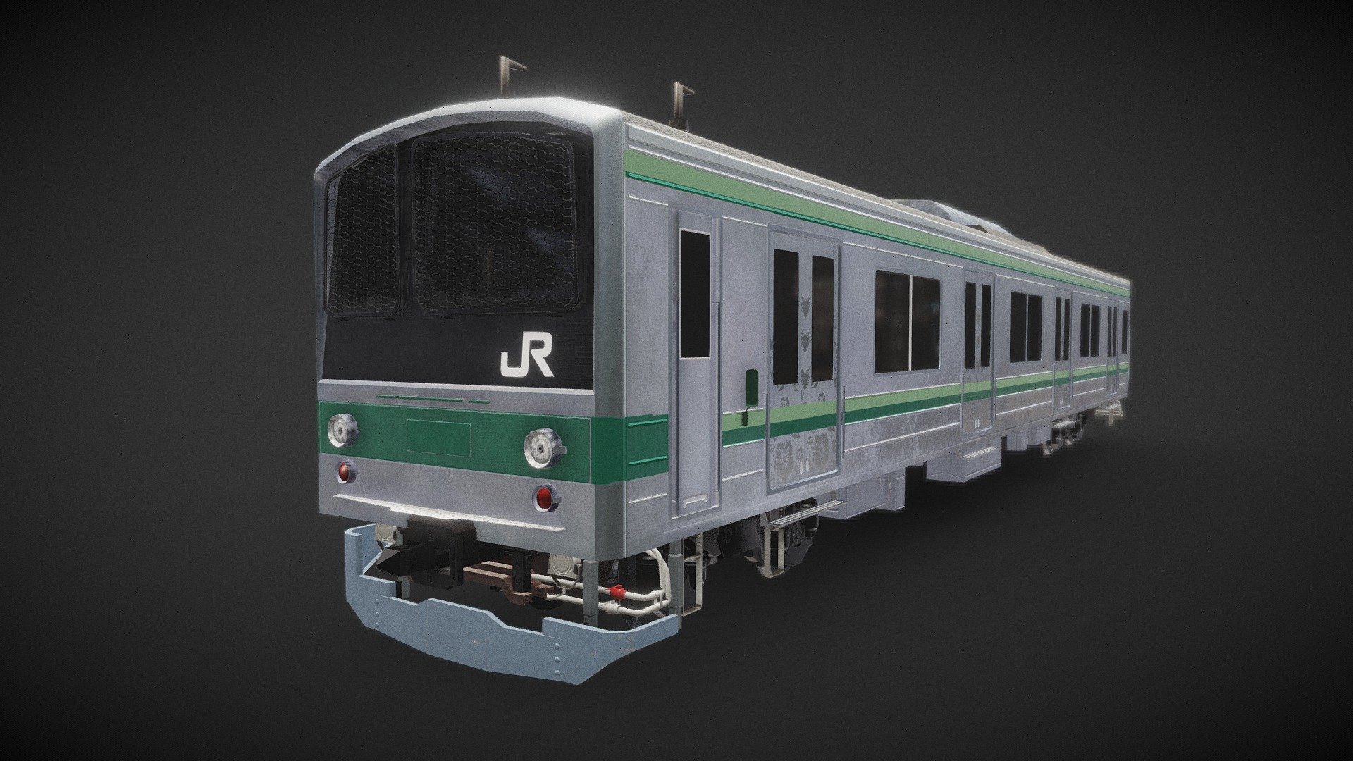COMMUTER JR205 - 3D model by nowelbesi [8669ea0] - Sketchfab