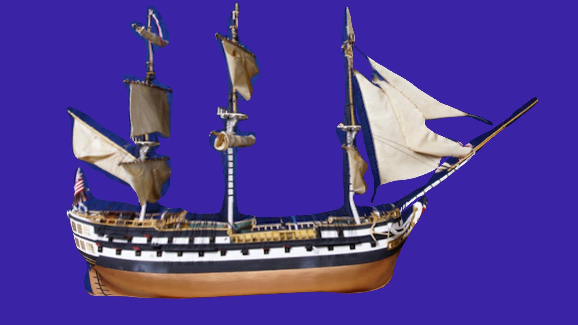 East Indiaman - 3D model by stelheni [866b547] - Sketchfab