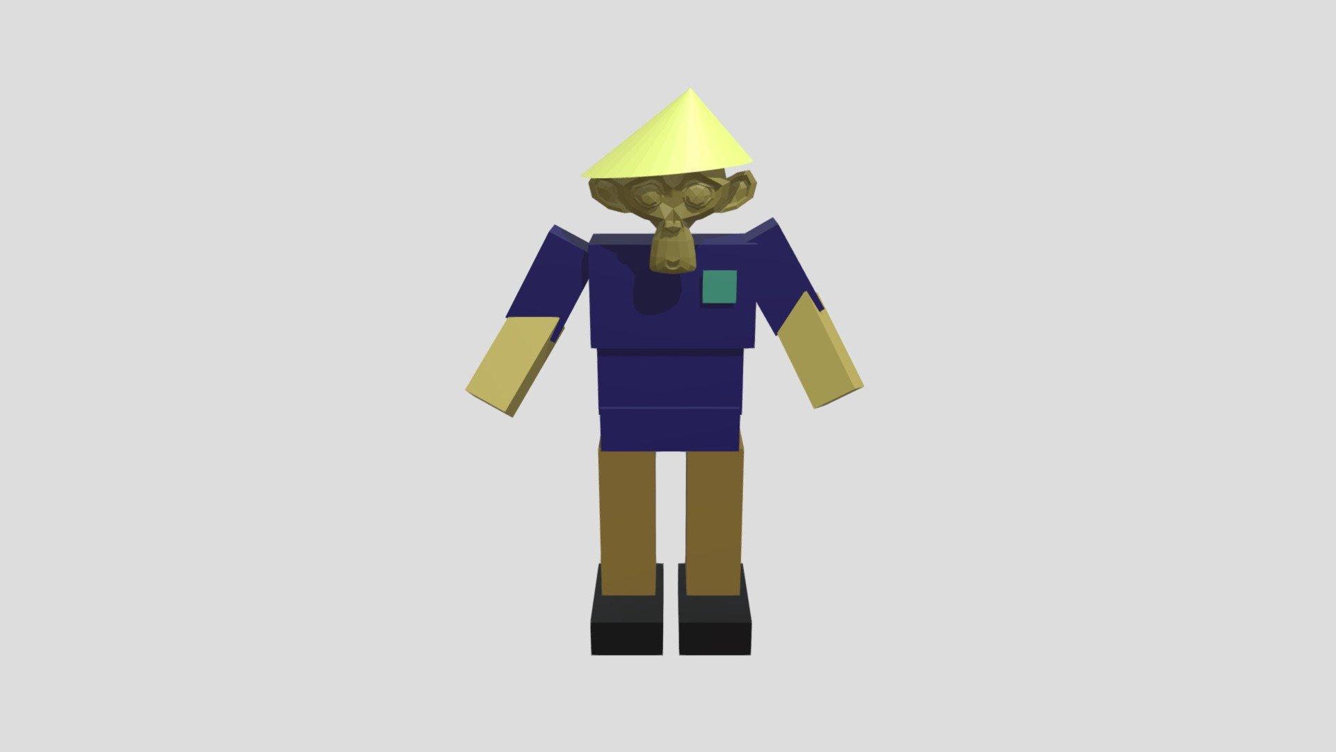 Monke - 3D model by LionelChai [866c22f] - Sketchfab