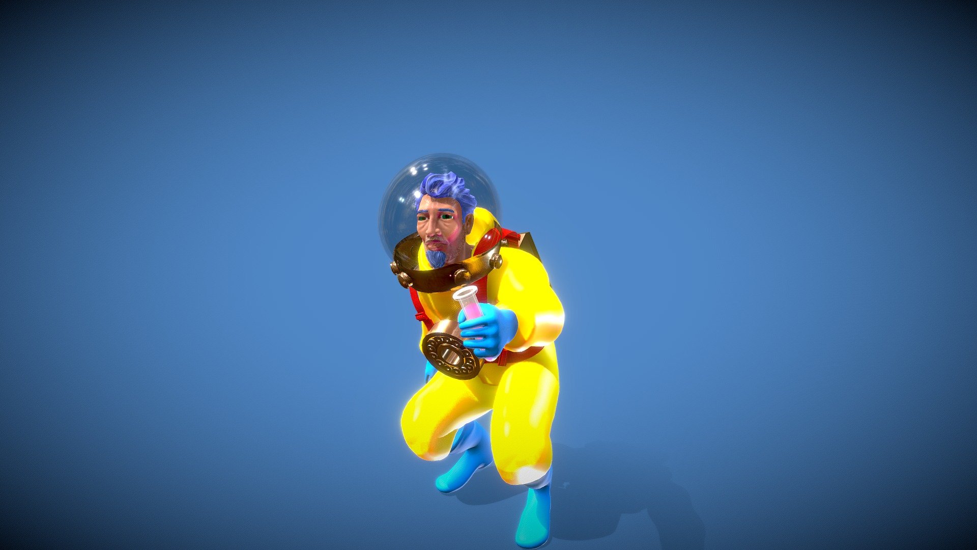 Dr. Hero - 3D model by afrodite_3d [866c278] - Sketchfab