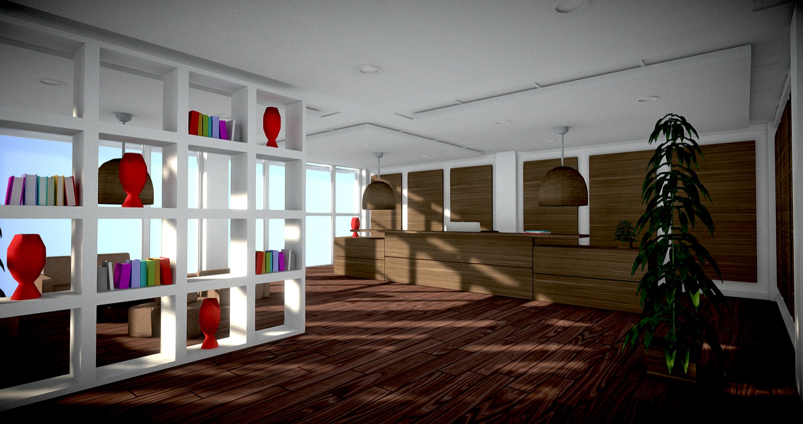 Lobby - 3D model by denniswoo1993 [86703d7] - Sketchfab
