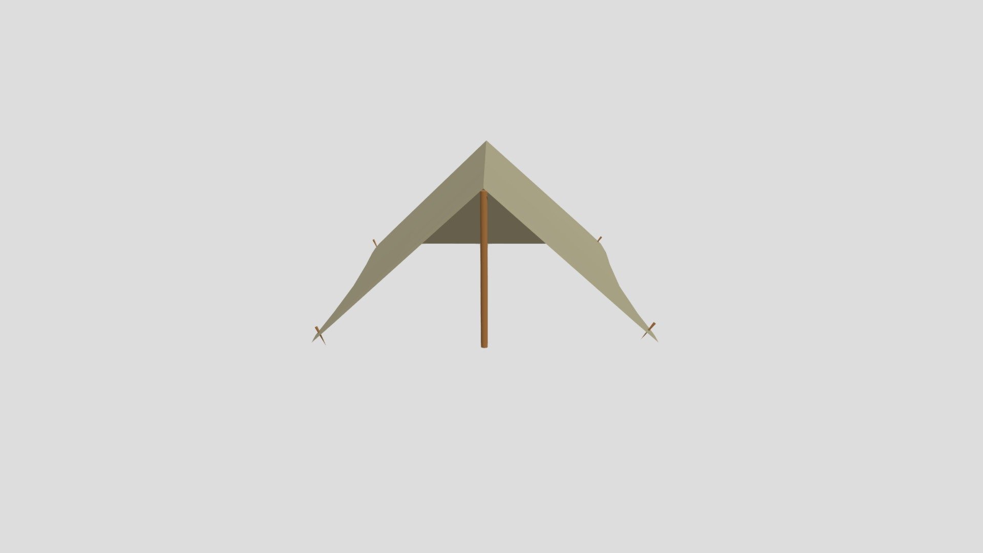 Low Poly Tent - 3D model by dubhg [8671af1] - Sketchfab