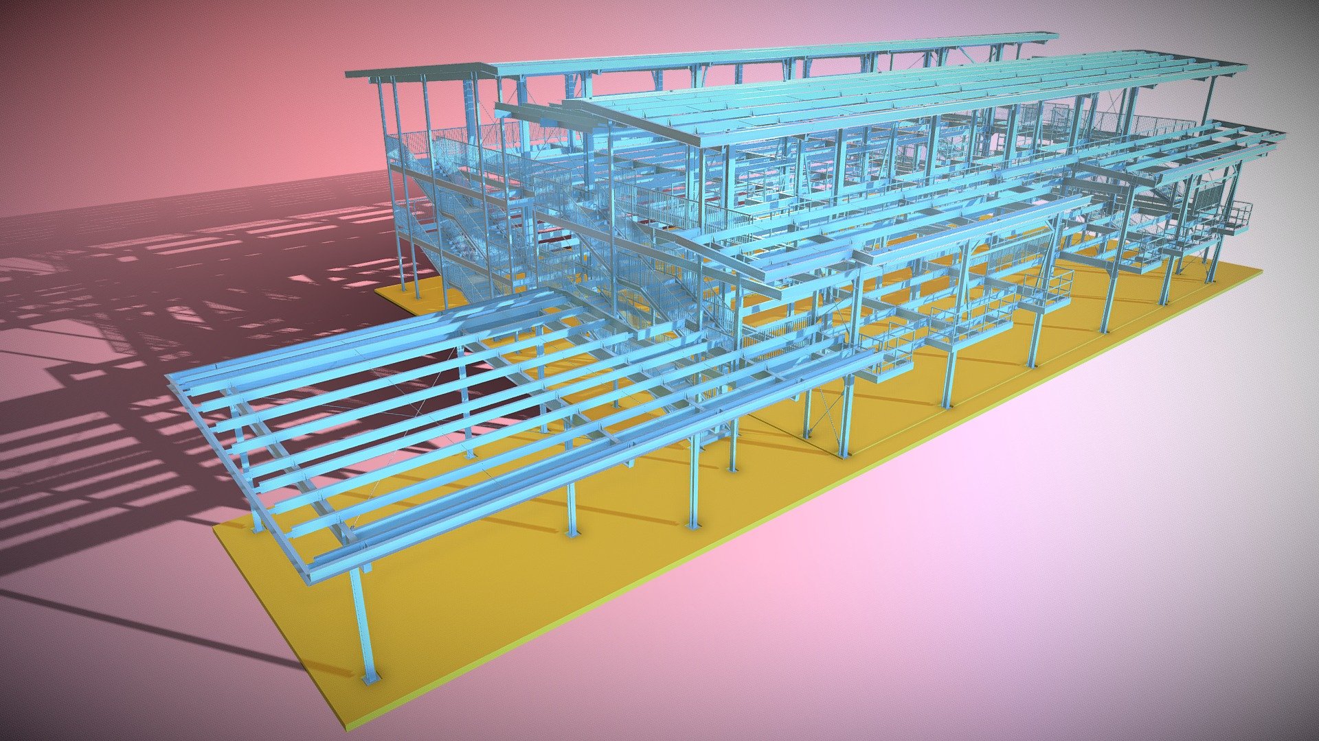 AMENITIES BUILDING - TYPE A1 - Download Free 3D model by proleed ...
