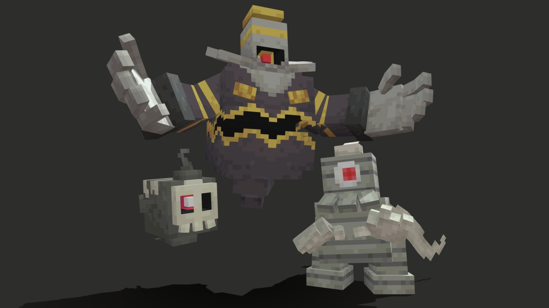 Duskull Line (Cobblemon) - 3D model by heaveninvoid_ [8672b45] - Sketchfab