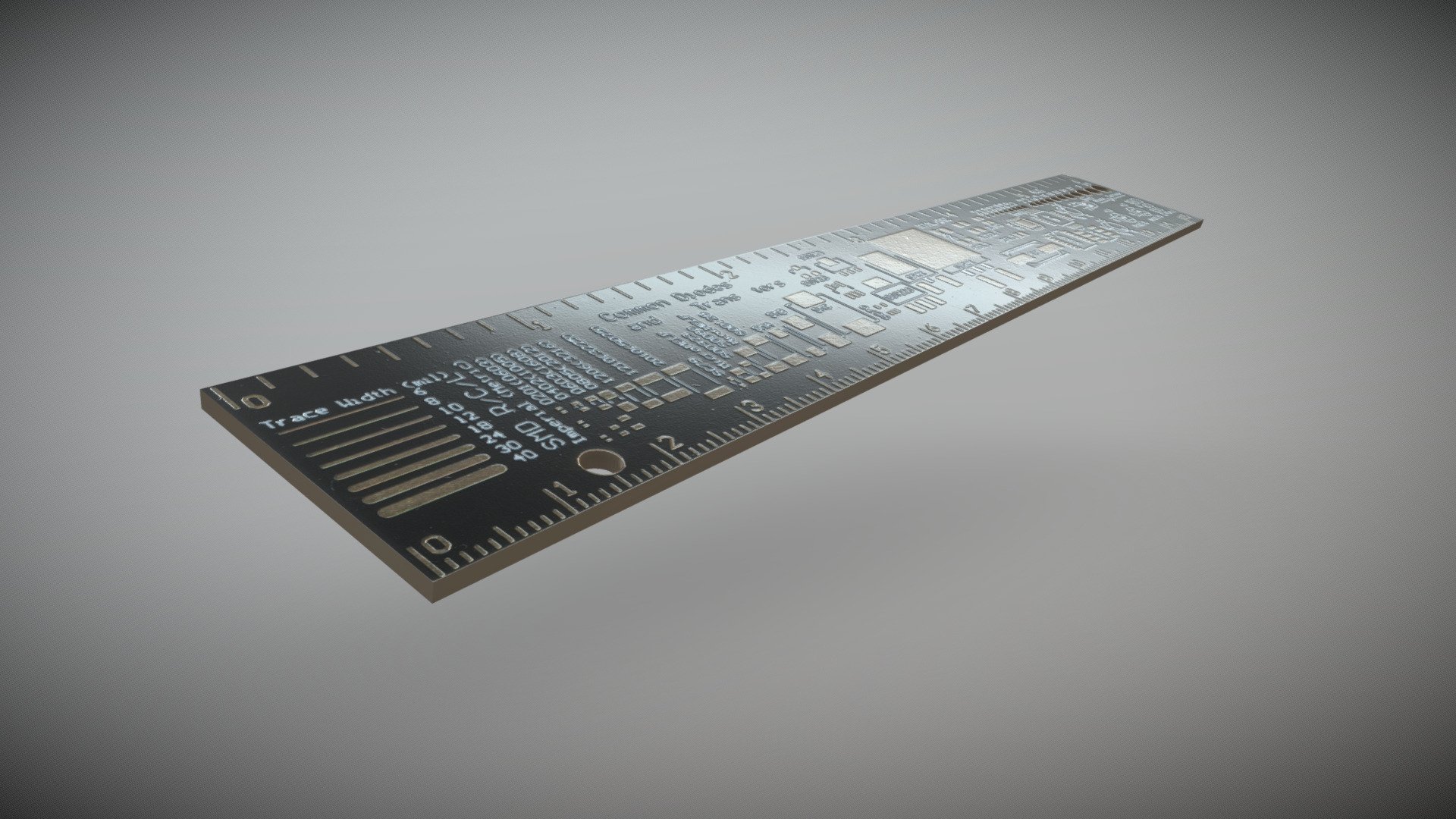 PCB Ruler V. 2 - Download Free 3D model by YouniqueĪdeaStudio ...