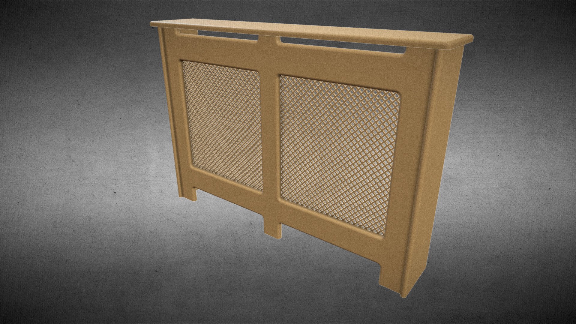 Modern MDF Radiator Cover (Medium) - 3D model by BCBWoodshop [86785fa ...