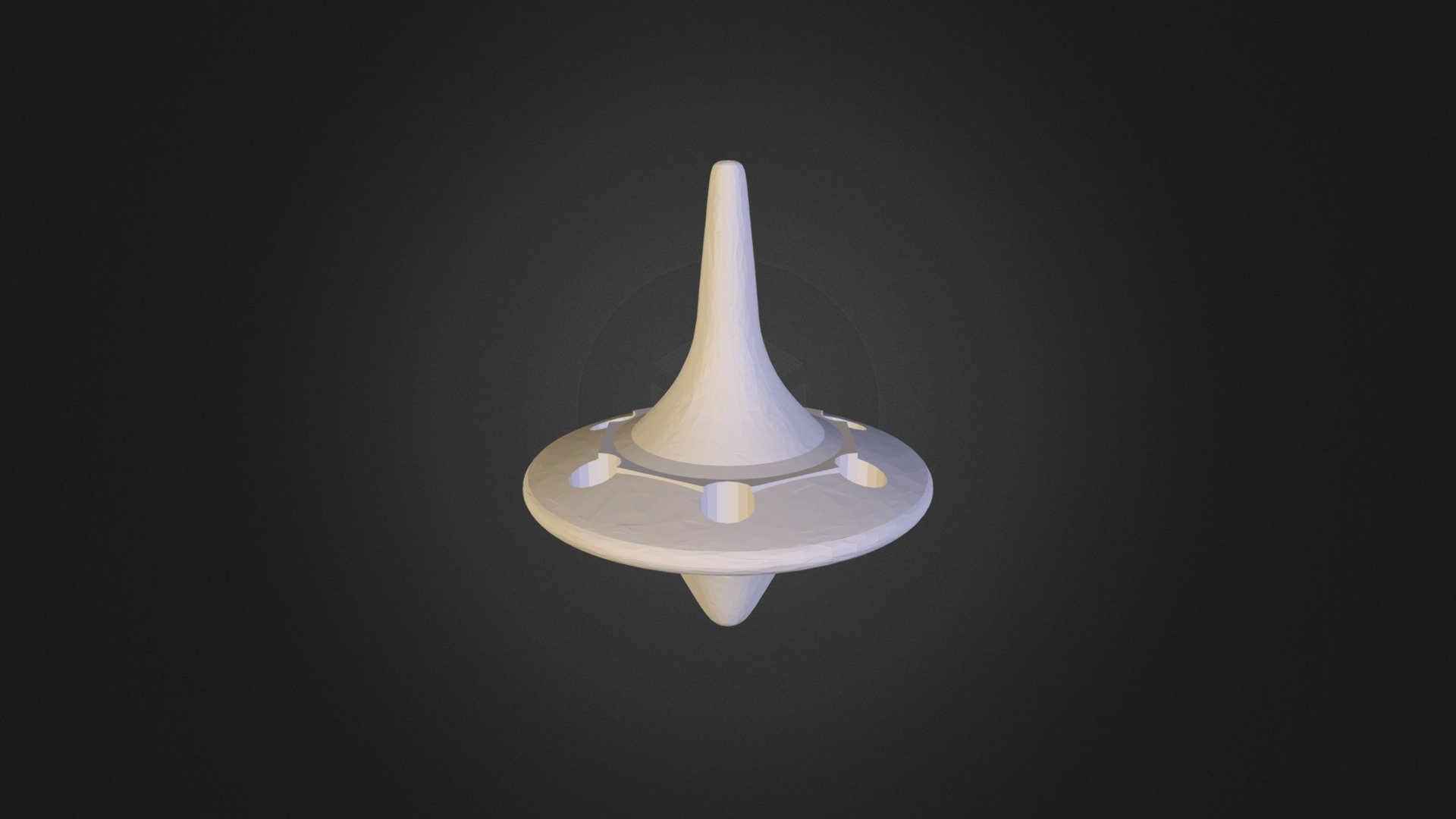 Levitating Top - 3D model by 3dindustries [8679a0b] - Sketchfab