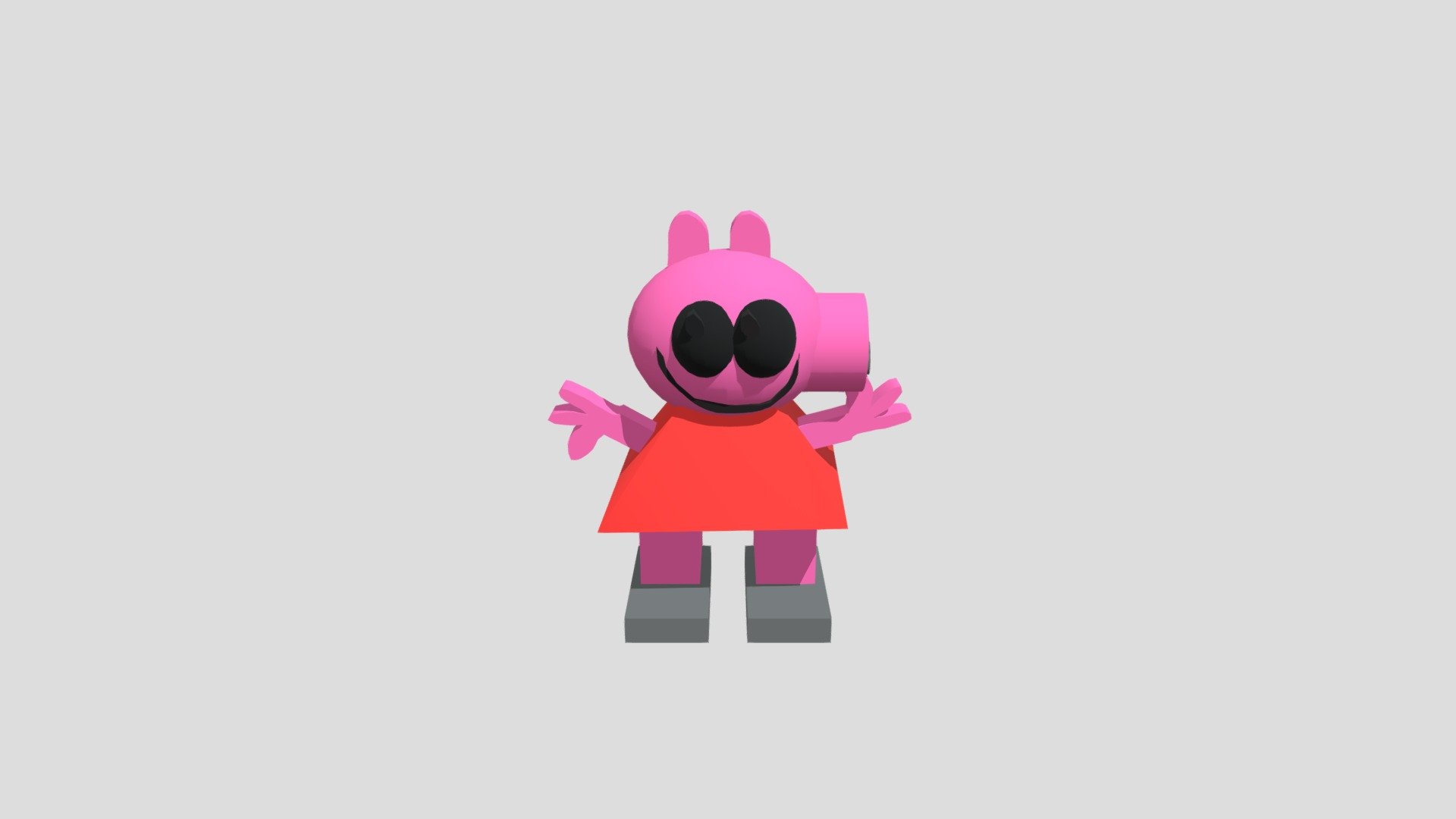 peppa-pig (2) - Download Free 3D model by LN2819 [867af70] - Sketchfab