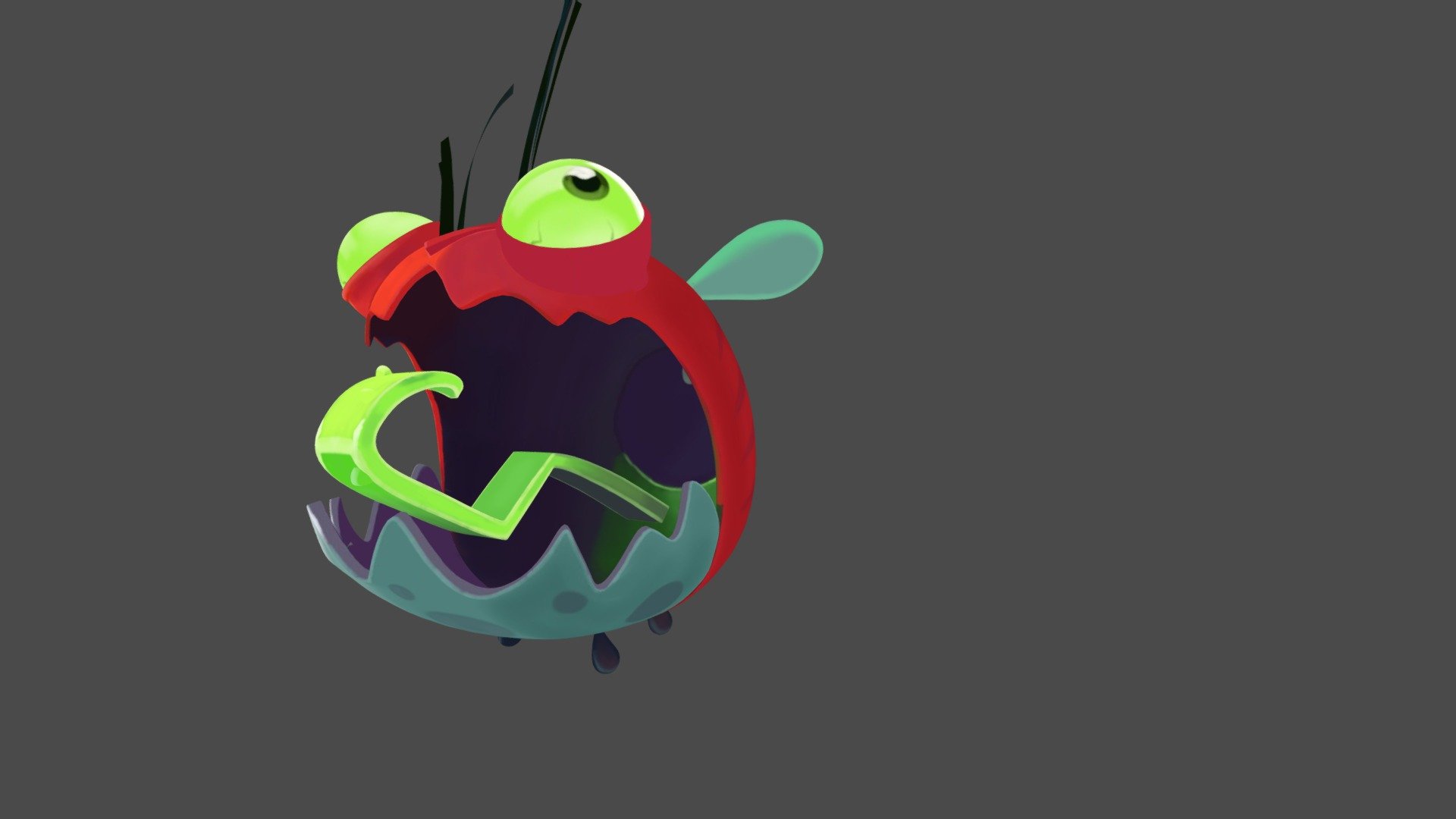 3D Nuclear Fly - Download Free 3D model by arthursgqg [867e98a] - Sketchfab