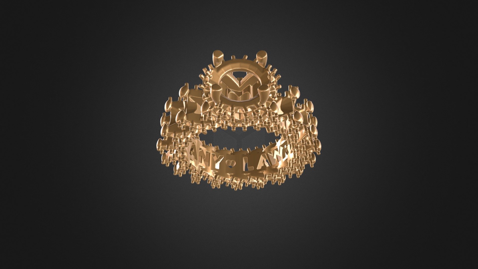 Diamond ring- VER10 - 3D model by Capture It In 3D (@CaptureMeIn3D ...