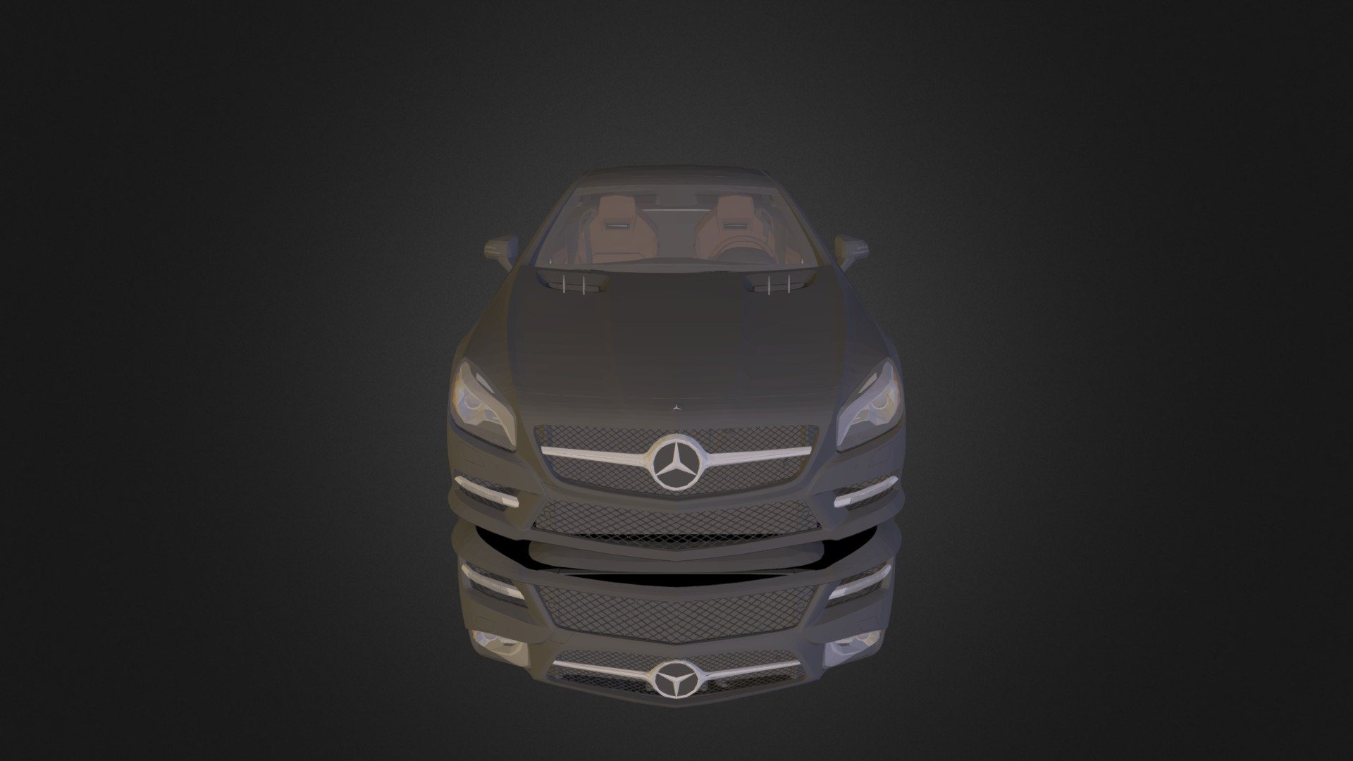 2013 Mercedes- Benz S L500 W231 Roof-up - 3D model by ndhduong [868128d ...