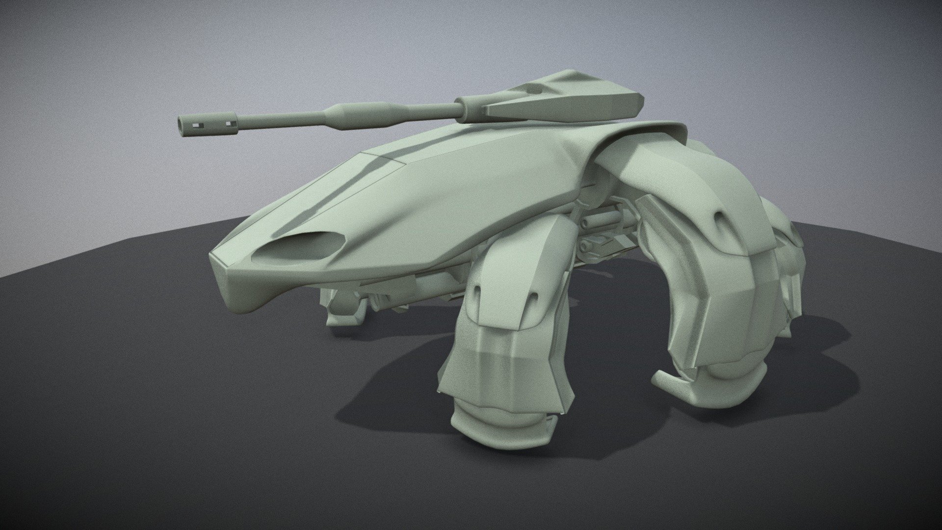 Hex Tank Concept - 3D model by Shane Simon (@shanesimon) [86840d9 ...