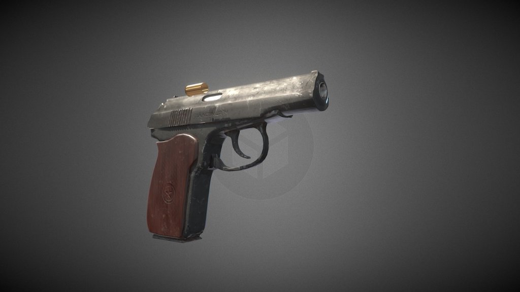 Makarov - 3D model by br1lg55 [86849fa] - Sketchfab