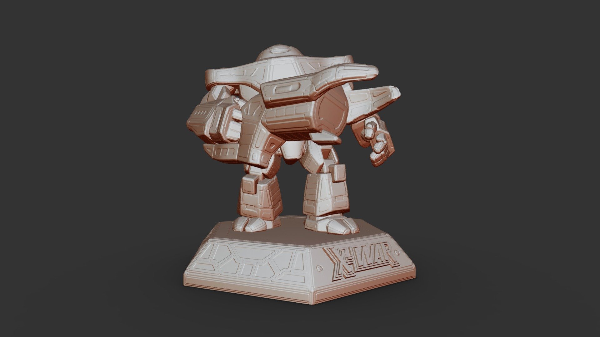xWar: Printable Zeus - 3D model by Miguel Beckers (@miguelbeckers ...