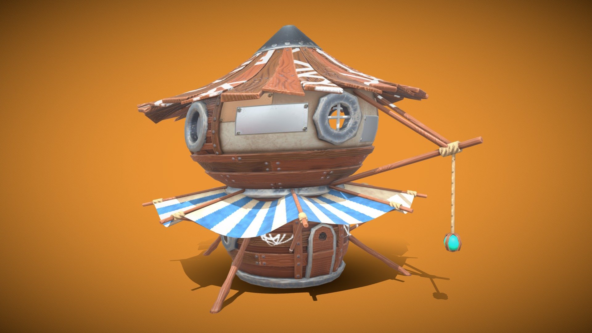 Stylized_Building - 3D model by KhachatryanSuren [8687e29] - Sketchfab