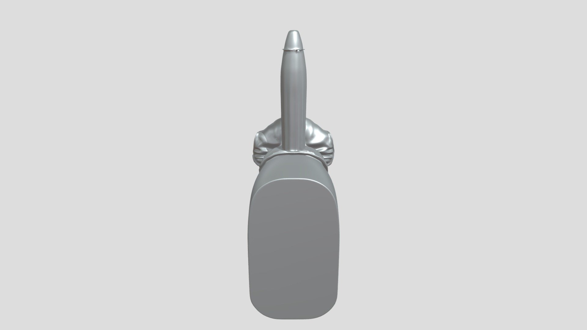 hand holding a rolled object - 3D model by talhaouimoez7 [8688514 ...