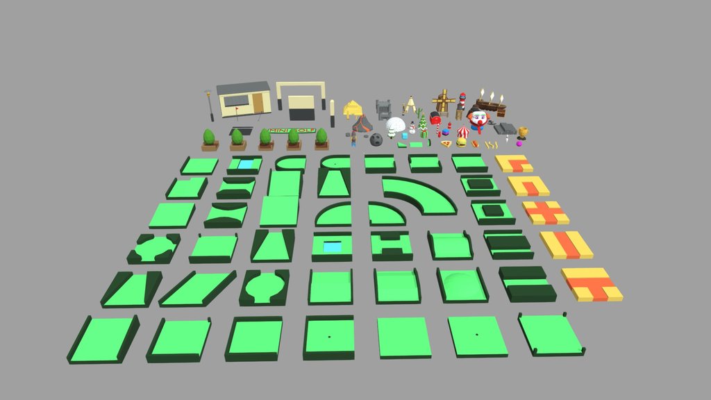 Environment - A 3D model collection by hieund_gd - Sketchfab