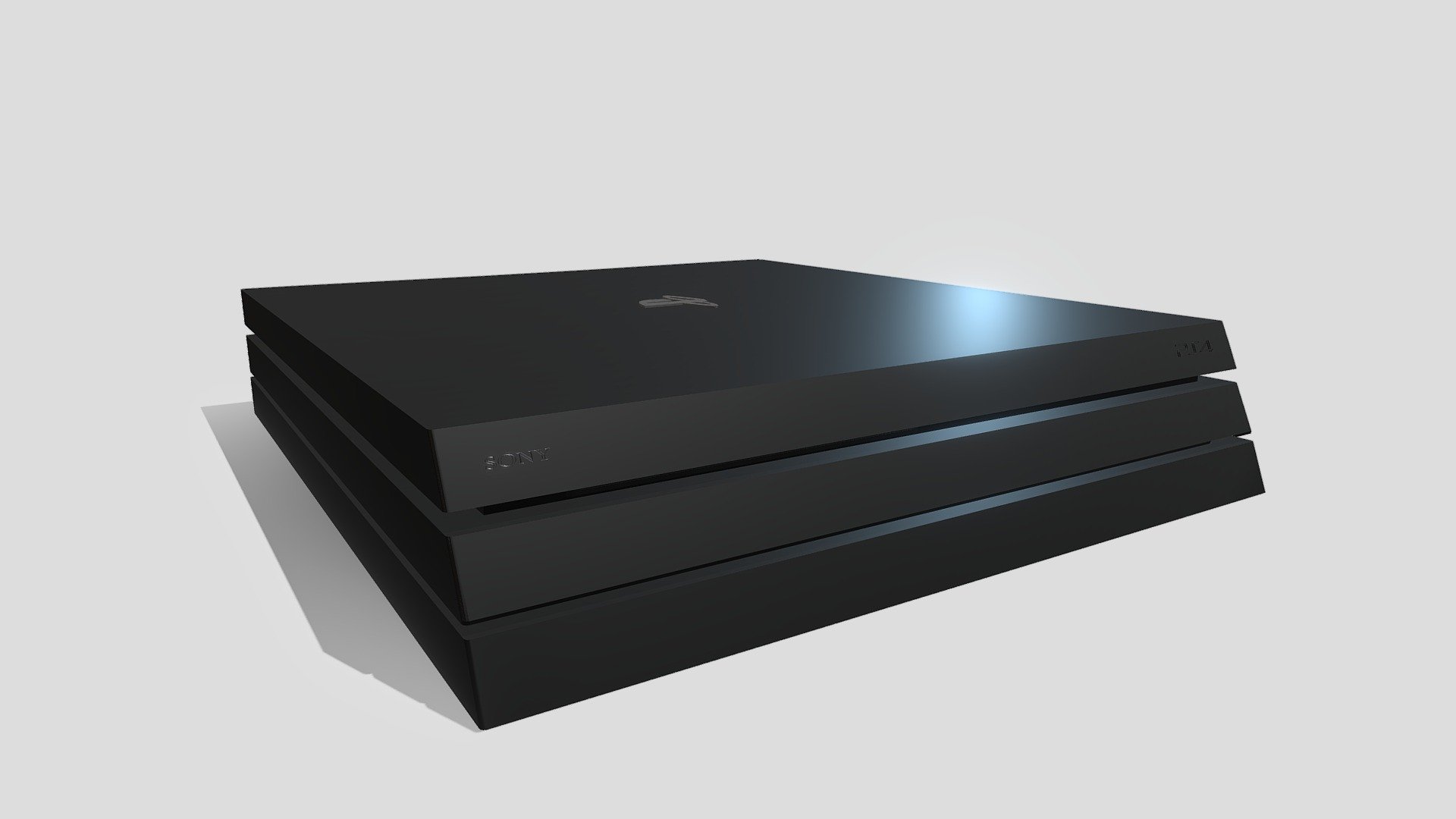 PS4 PRO - 3D model by vikki0612 [868d354] - Sketchfab