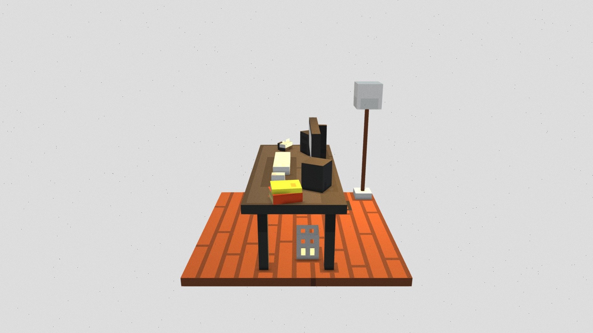 COMPUTER SETUP (for website) - Download Free 3D model by queso [868d771 ...