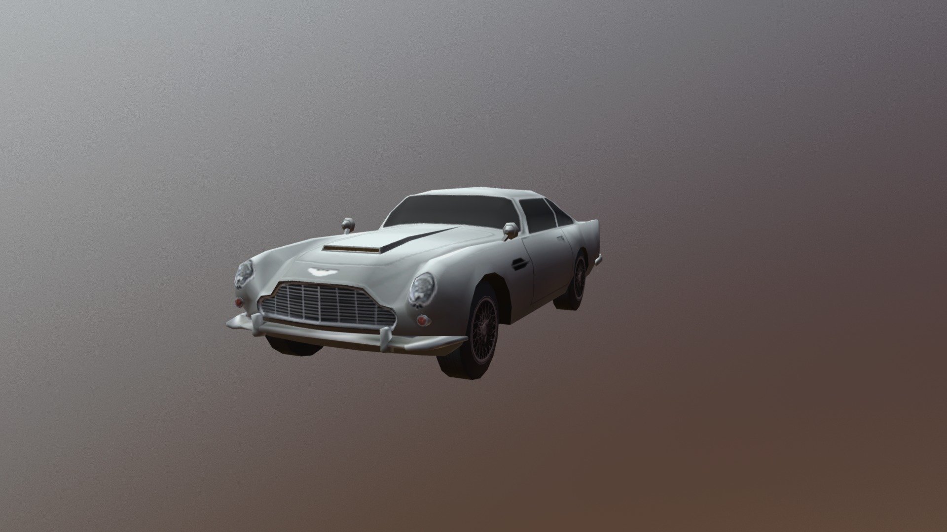 Low Poly Aston Martin DB5 - 3D model by Ryan Duffield (@RyanDuffield ...