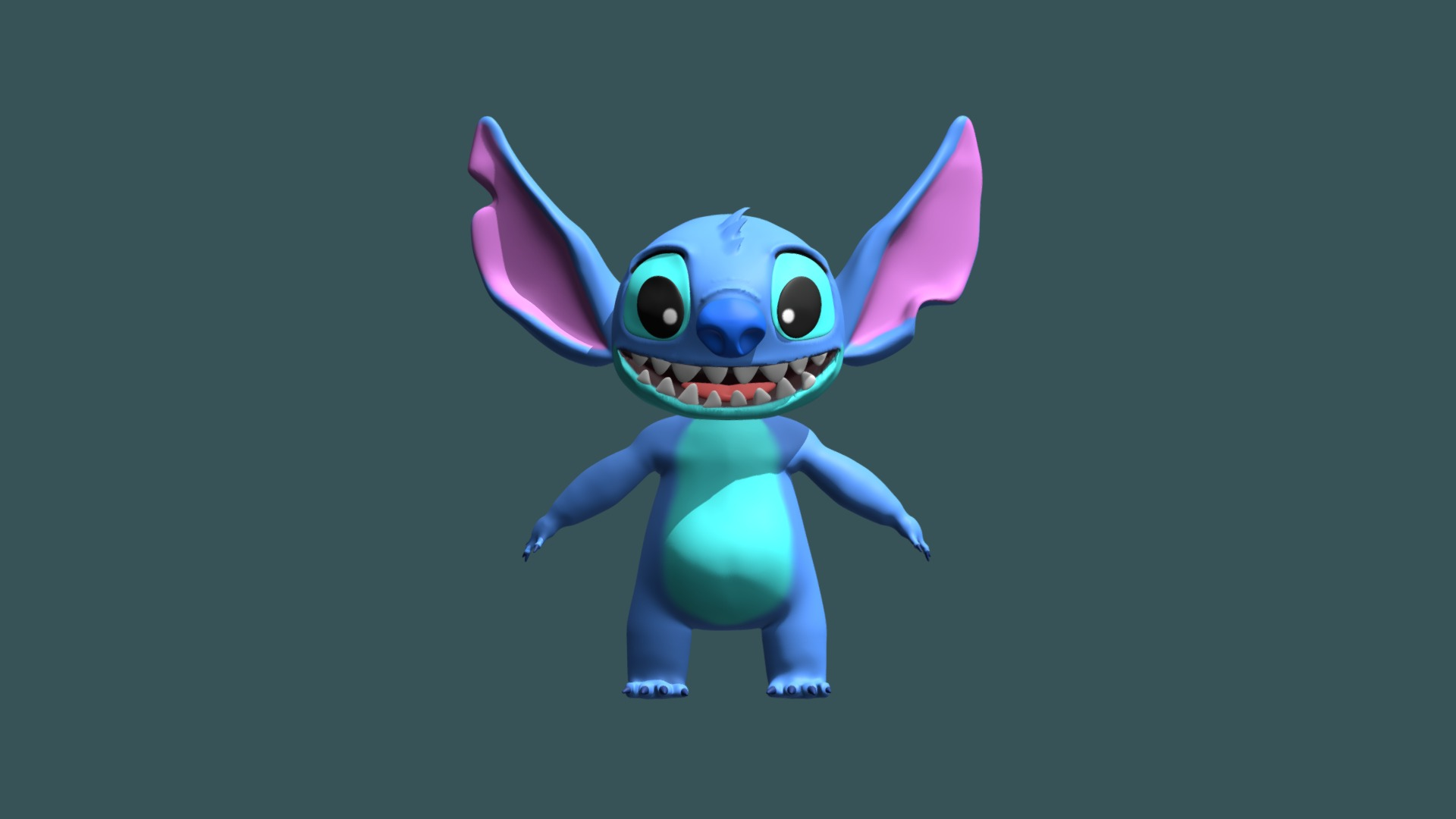 Stitch - 3D model by monika.mihok [868e992] - Sketchfab