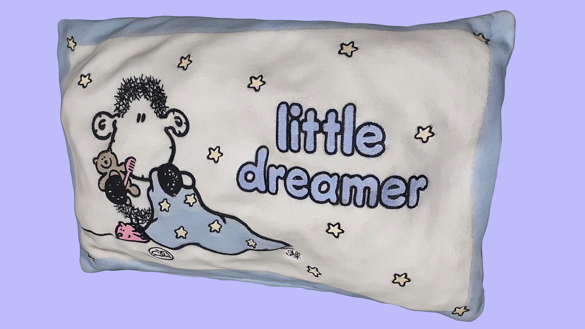 3D Scanned Pillow "Little Dreamer" - Download Free 3D model by a-python ...