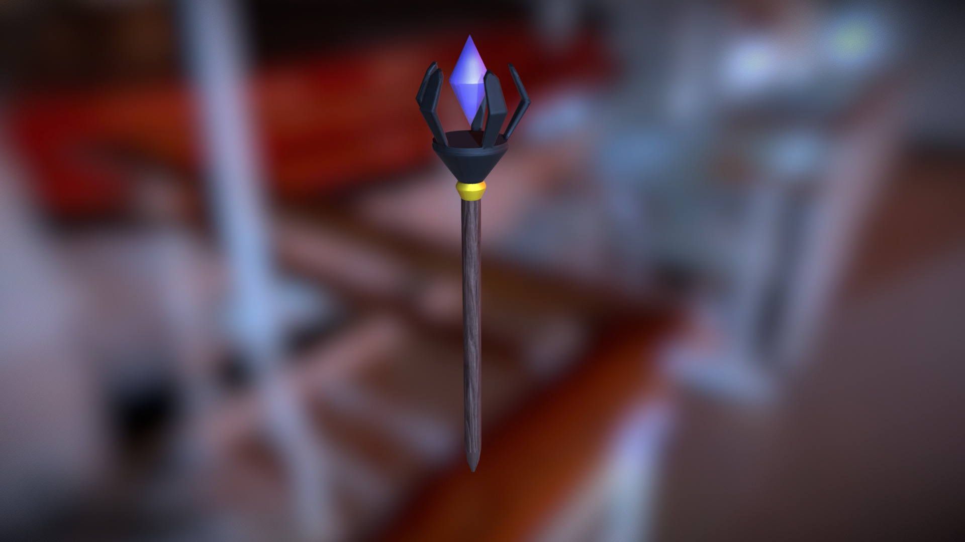 Mage Staff - 3D model by PowerPlug [8691b43] - Sketchfab