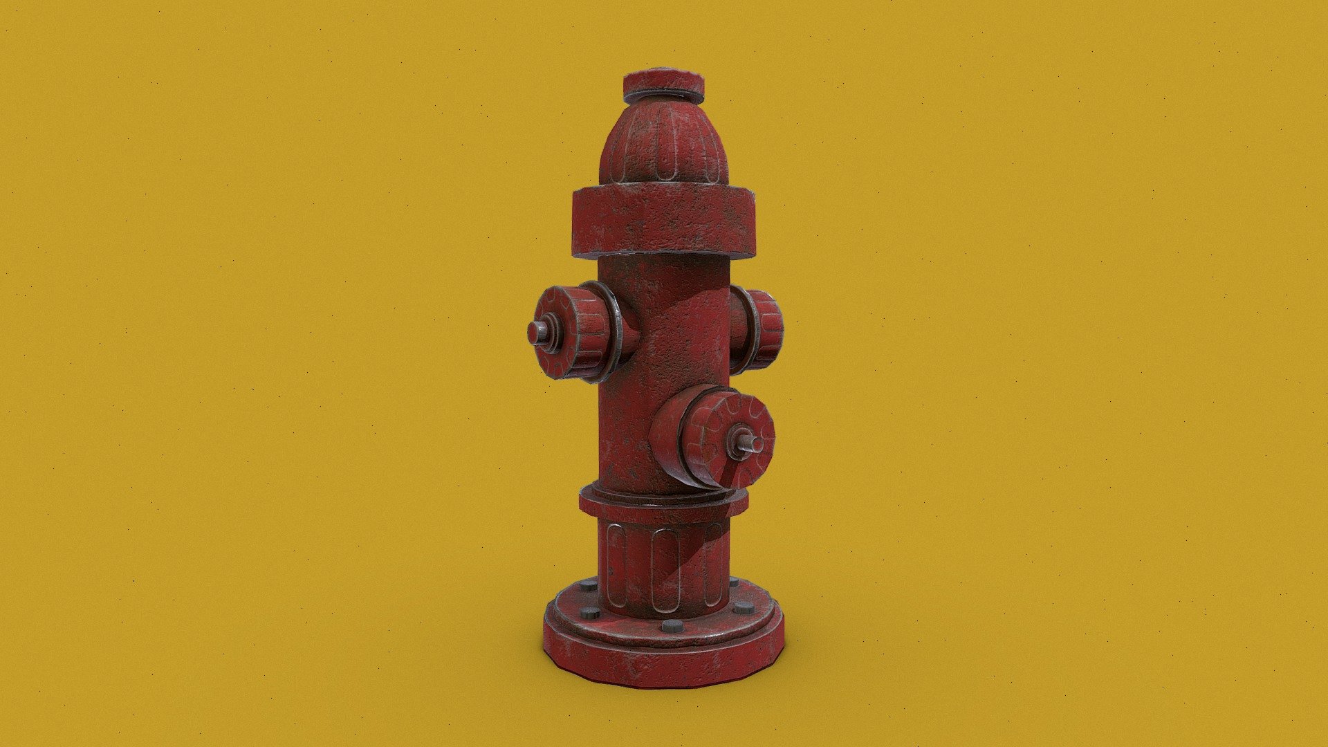 Fire Hydrant - Download Free 3D model by Atilla Kutluay Erdoğay ...