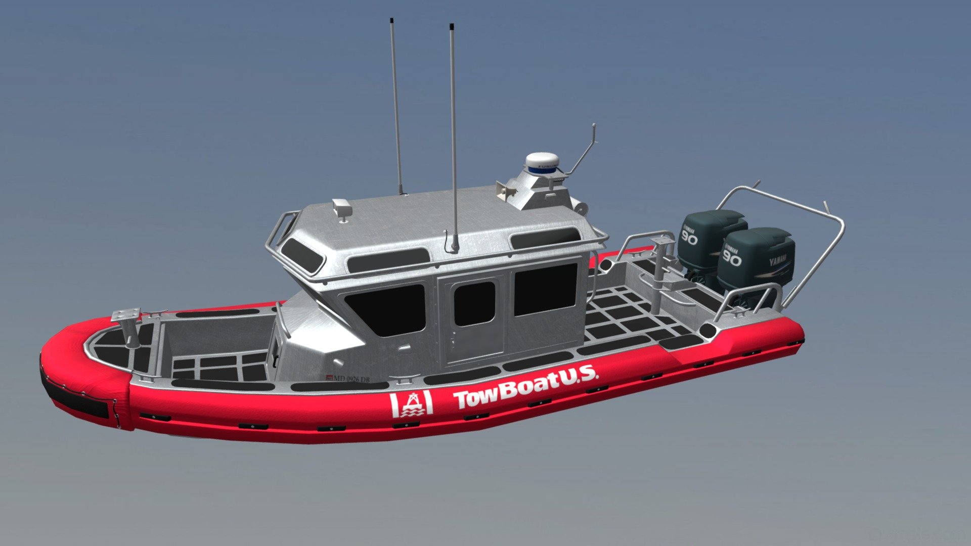 Tow Boat - Download Free 3D model by BoatUS Foundation ...