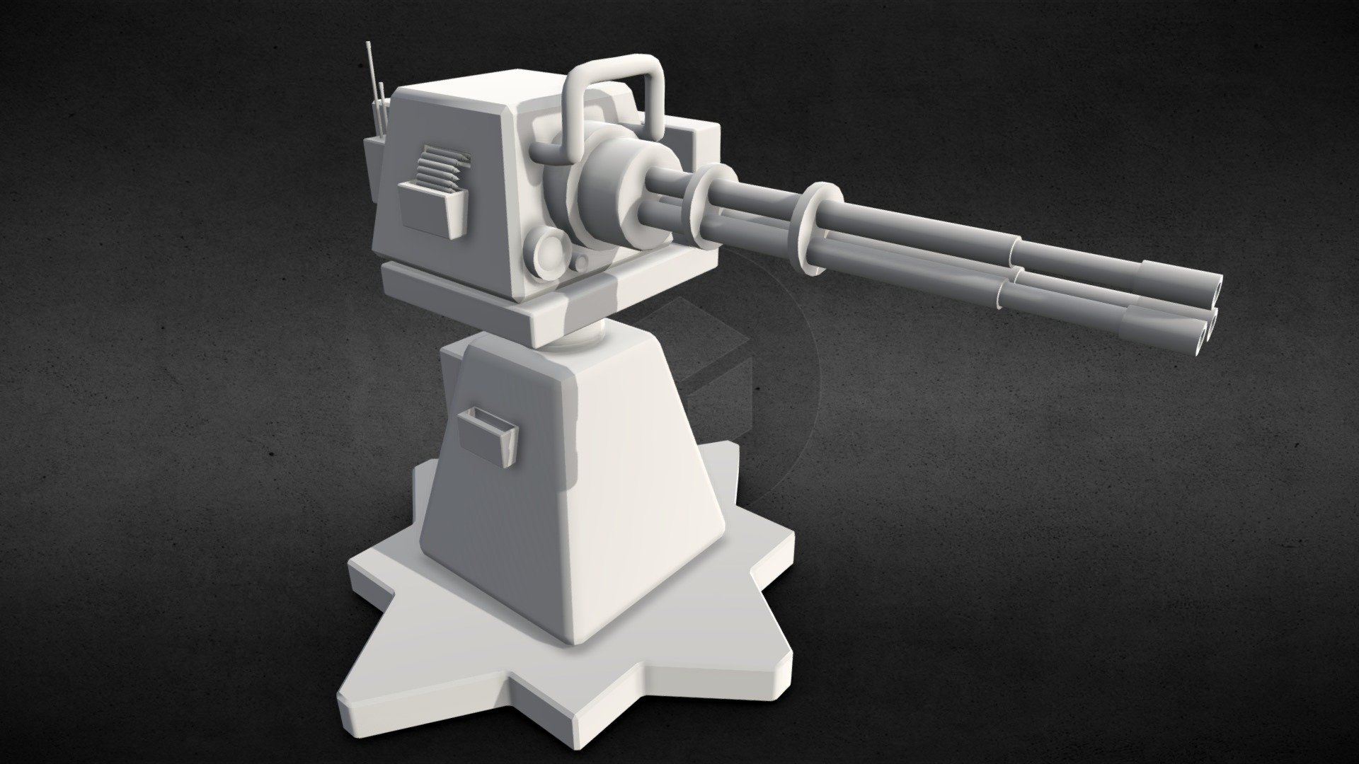 Torrent Gun - torre de tiro wip - 3D model by Robson Schumacher ...