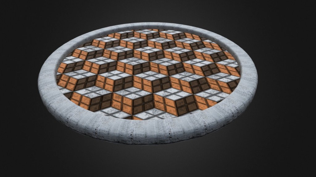 Paving stone texture - 3D model by LazyRedPanda (@consul92) [869475f ...