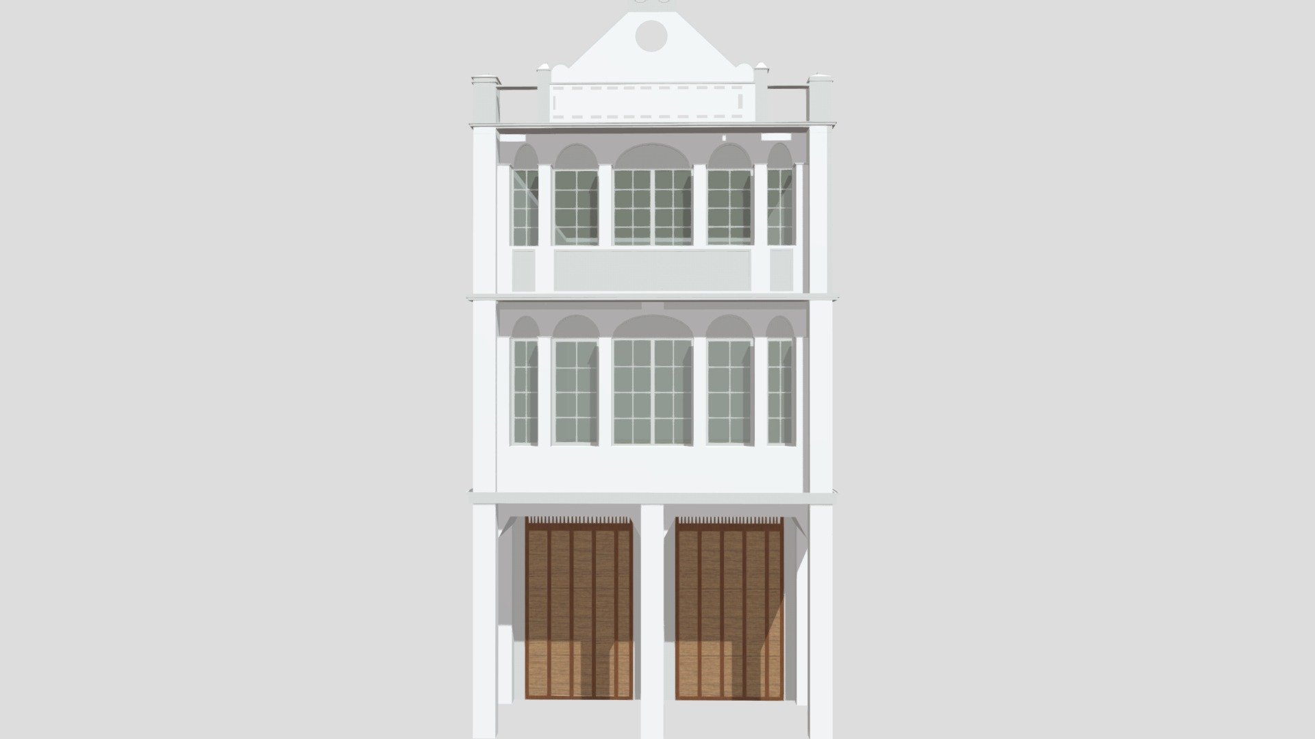 Beihai Qilou (胜隆号) - Download Free 3D model by ruankaiyin2 [8695499 ...