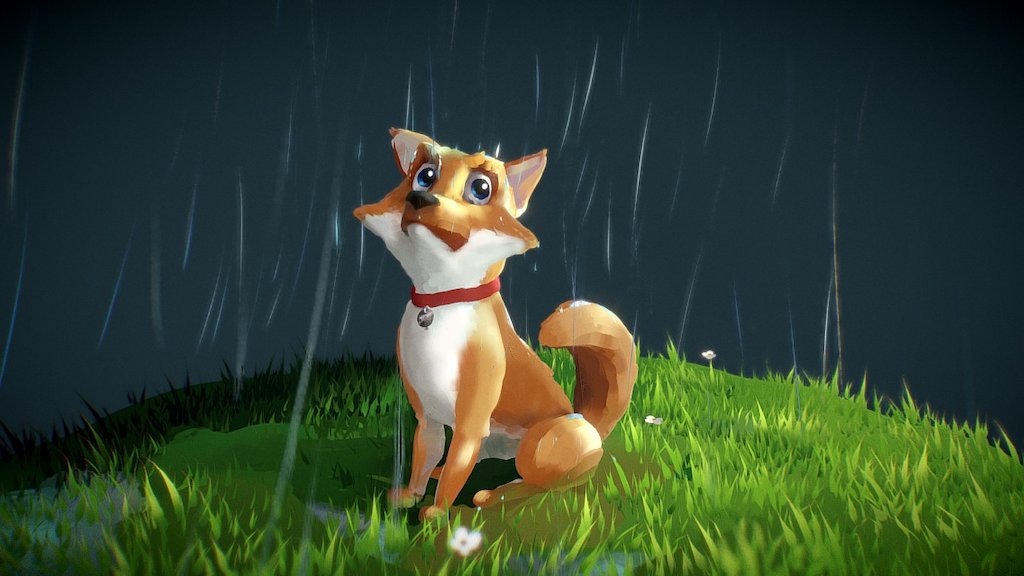 I'm not a fox - 3D model by Mickael-Krebs [8695853] - Sketchfab