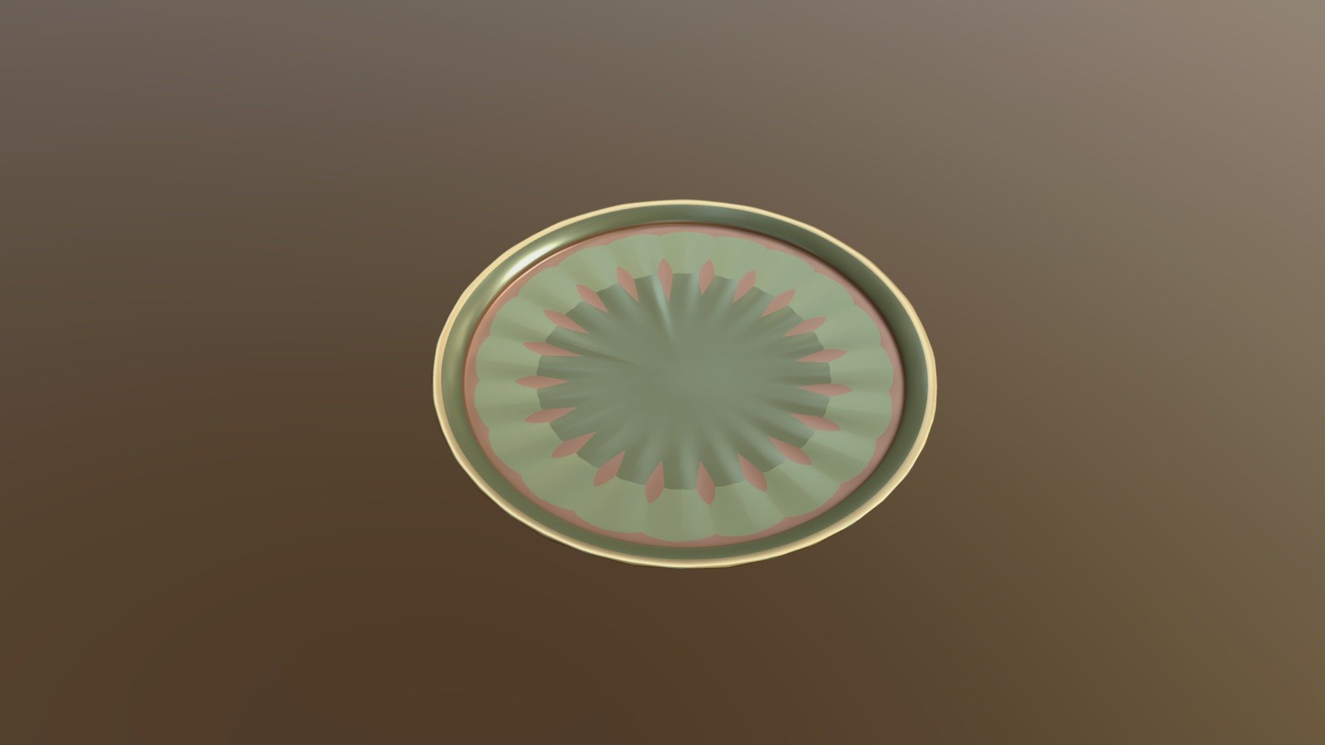 Tea Time plate - Download Free 3D model by Isabille [8697941] - Sketchfab
