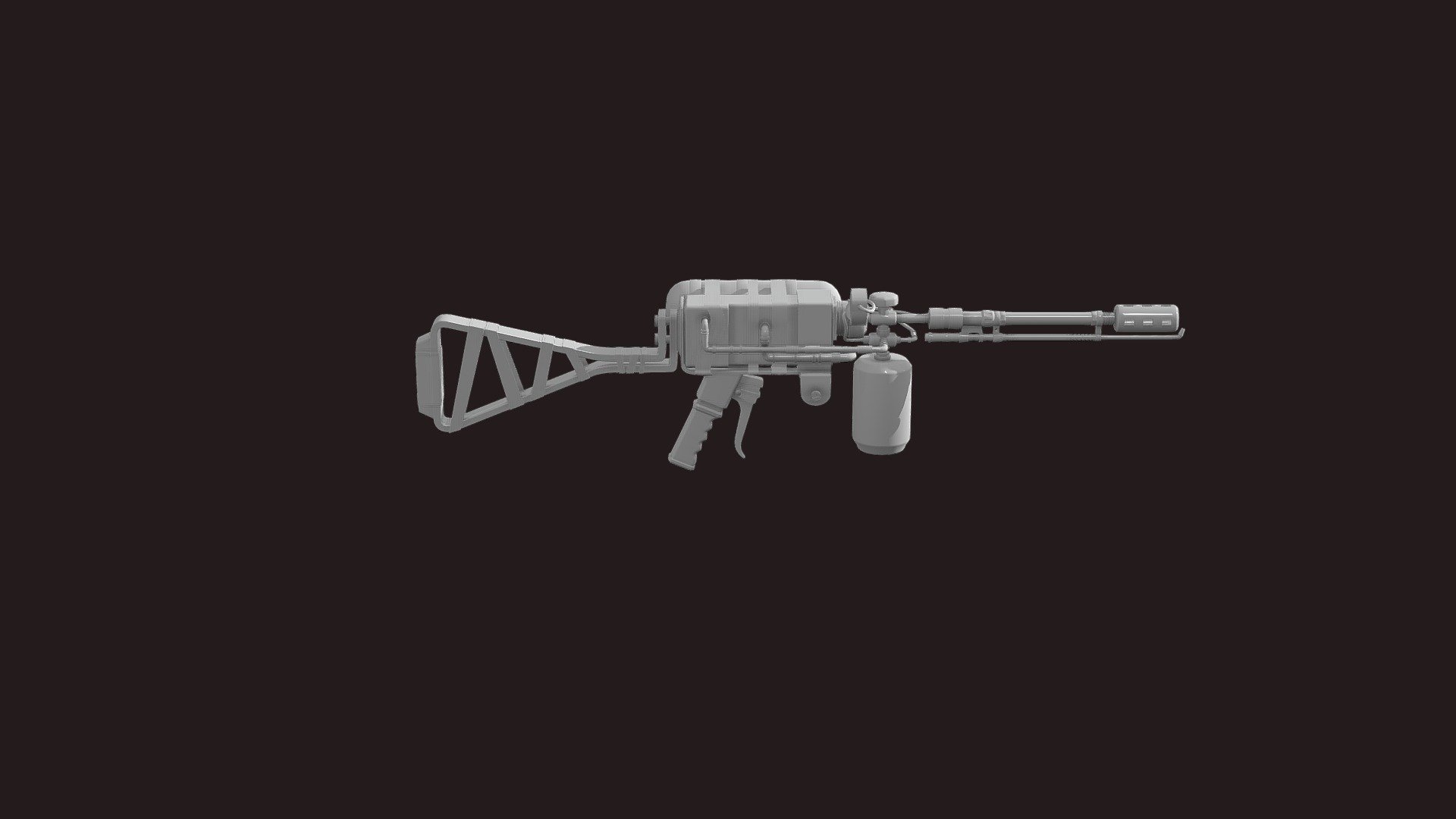 flamethrower - 3D model by timzgermedia [8698463] - Sketchfab